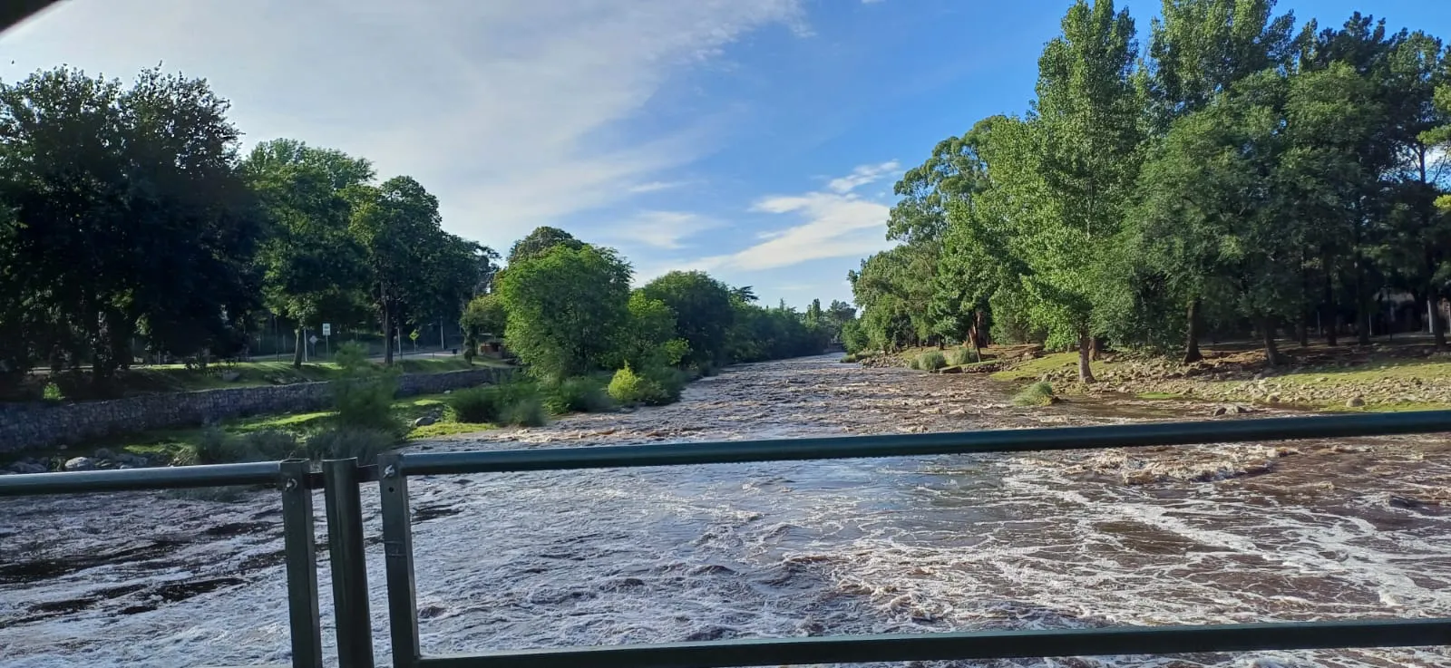 Estado del Río Santa Rosa: lluvia, niveles y medidas preventivas
