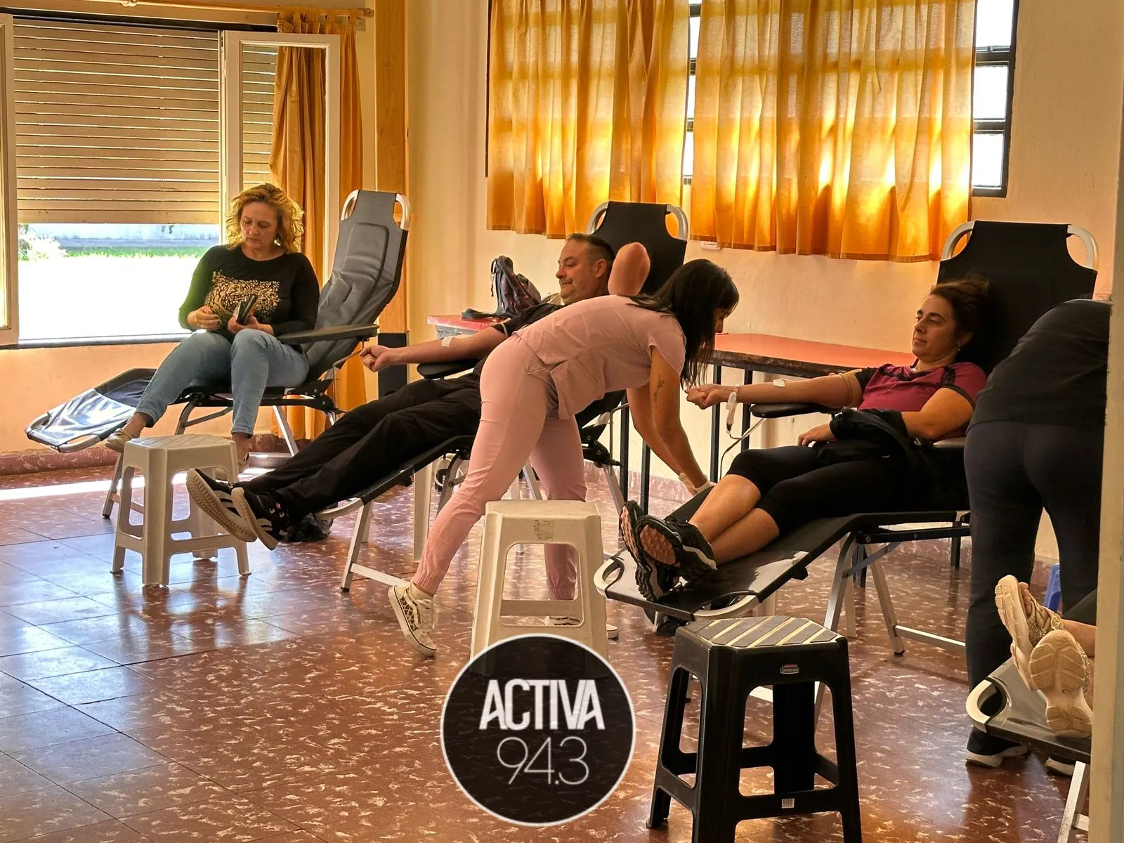 Gran éxito en la campaña "Dona Sangre, Dona Vida" en General Deheza